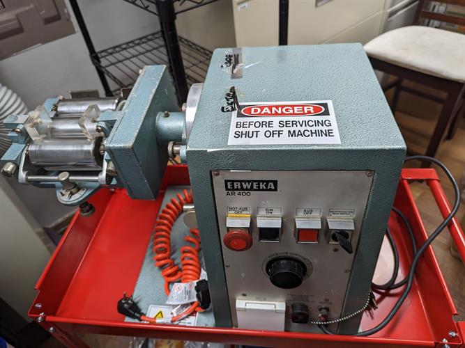 Erweka Model AR400 Lab 3-Roll Refiner | Processing + Packaging ...